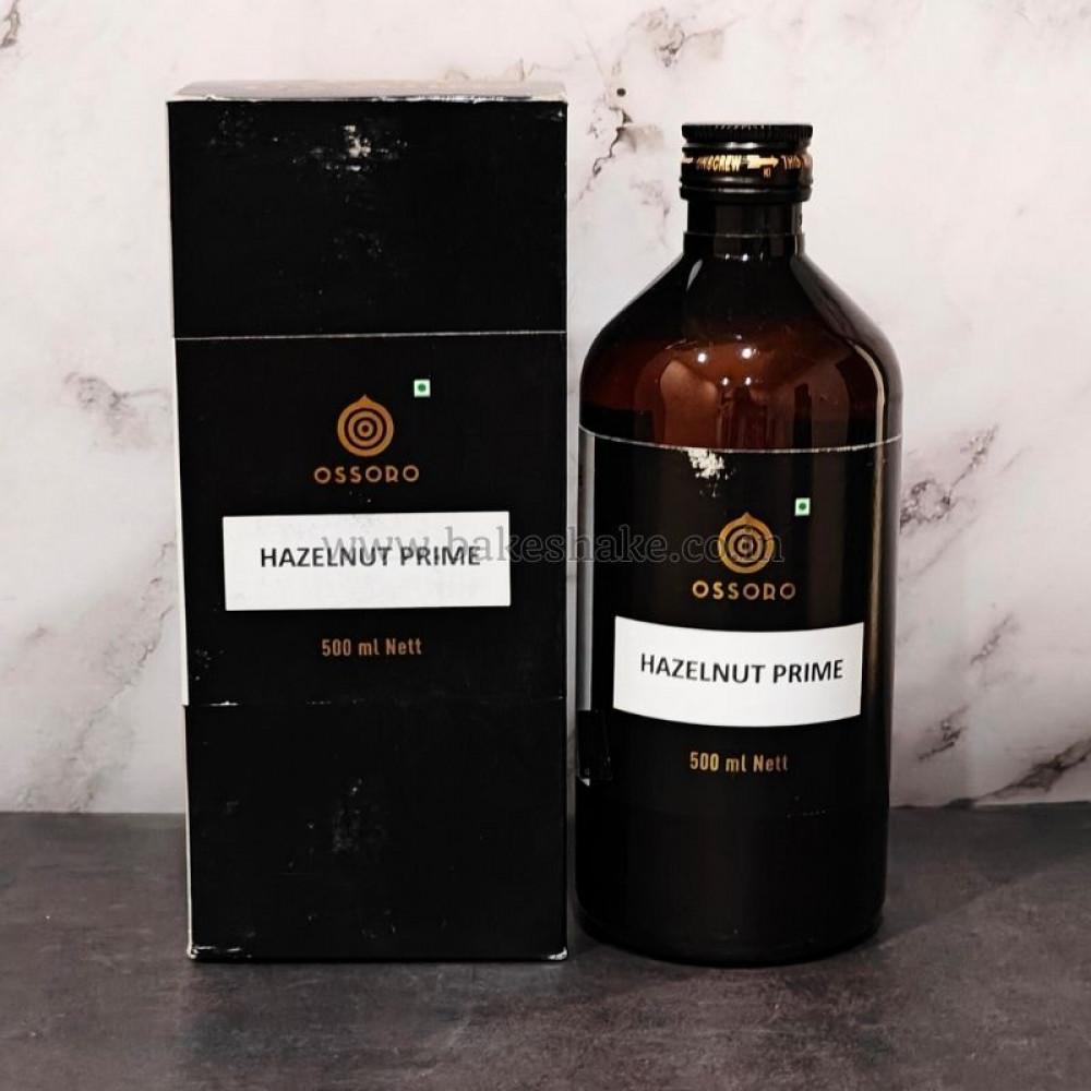 Hazelnut Prime Food Flavour 500ml - Ossoro